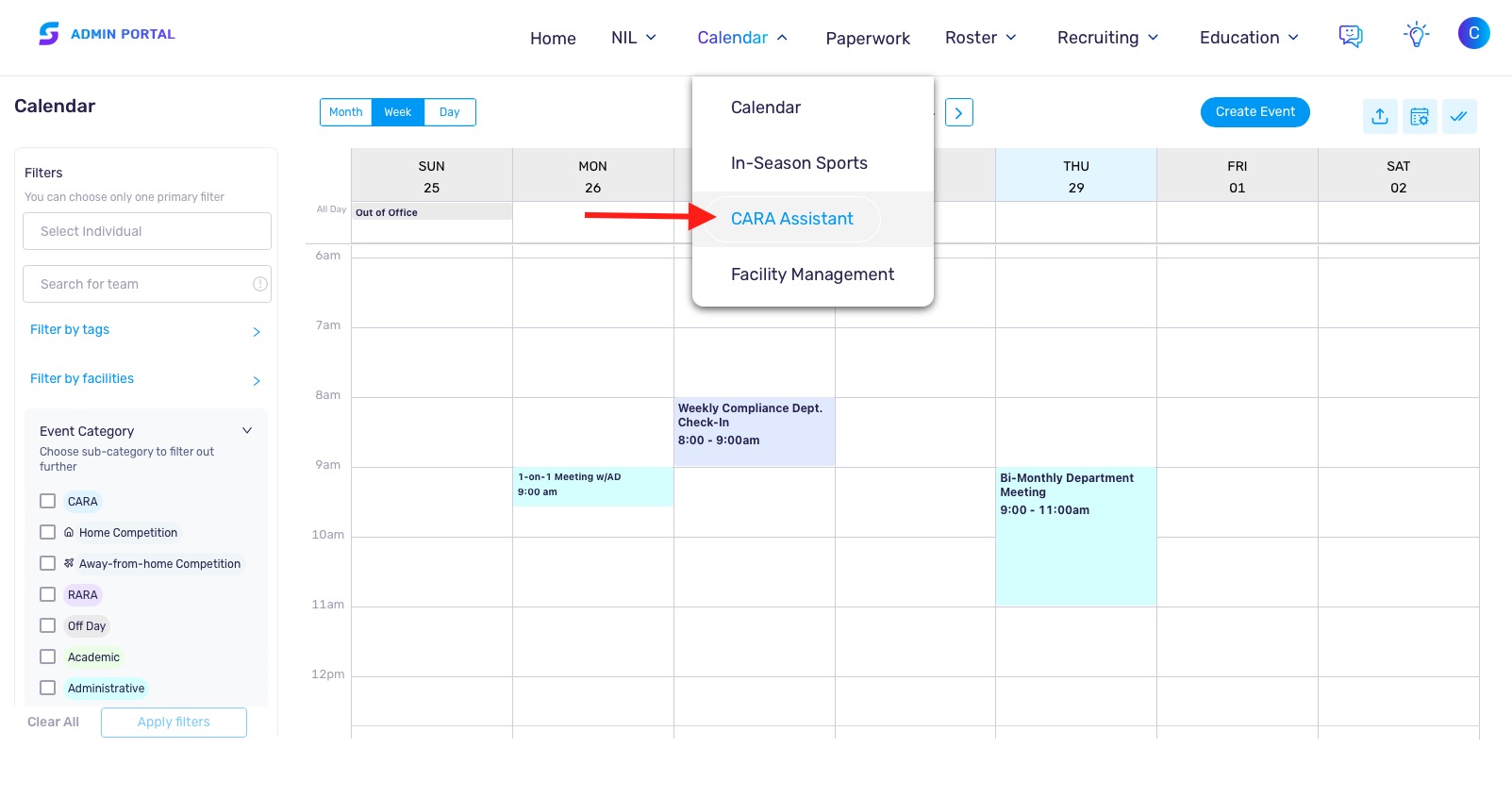 Configure CARA Log Settings – Spry