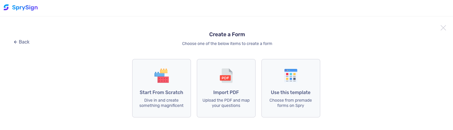 Create a form – Spry